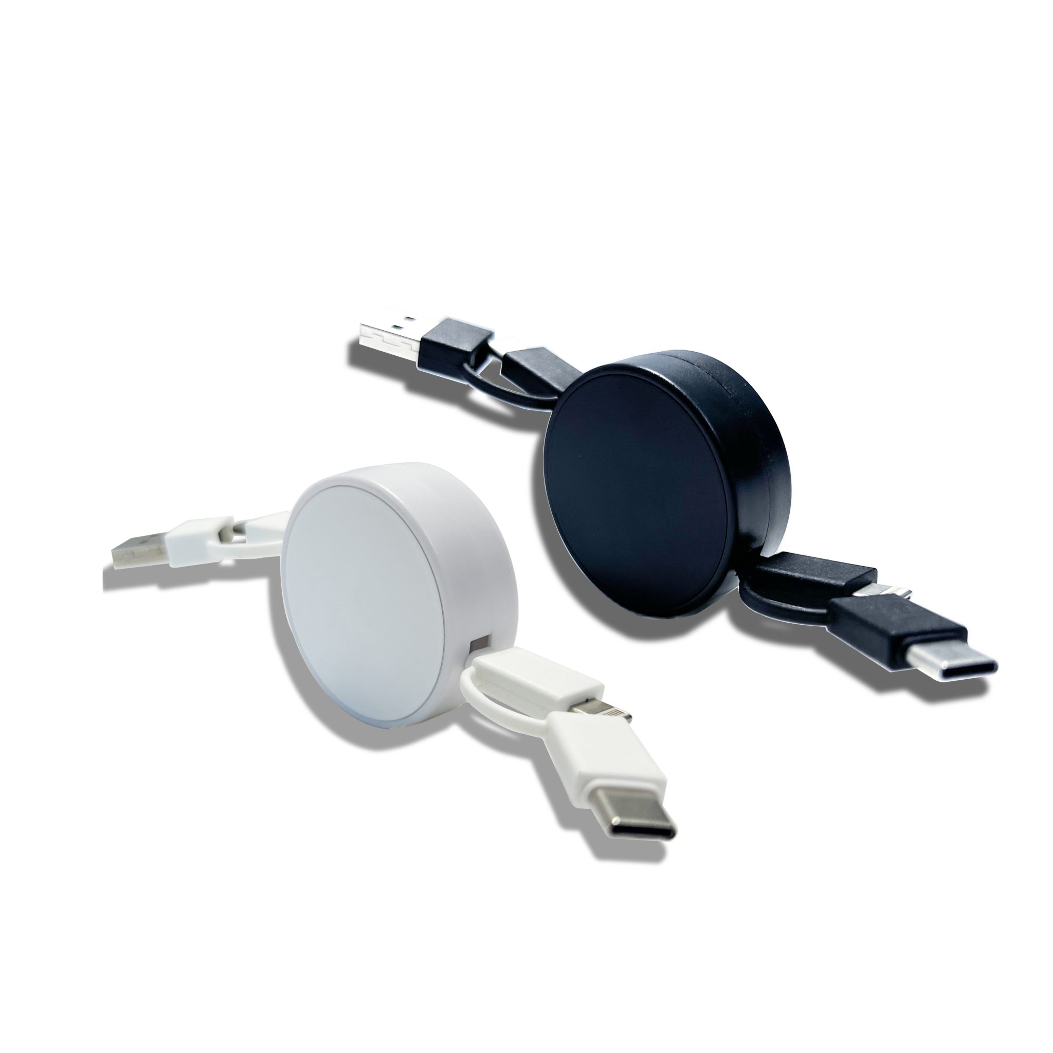 5in1 Retractable Spin cable small – USB.NU – Startsida